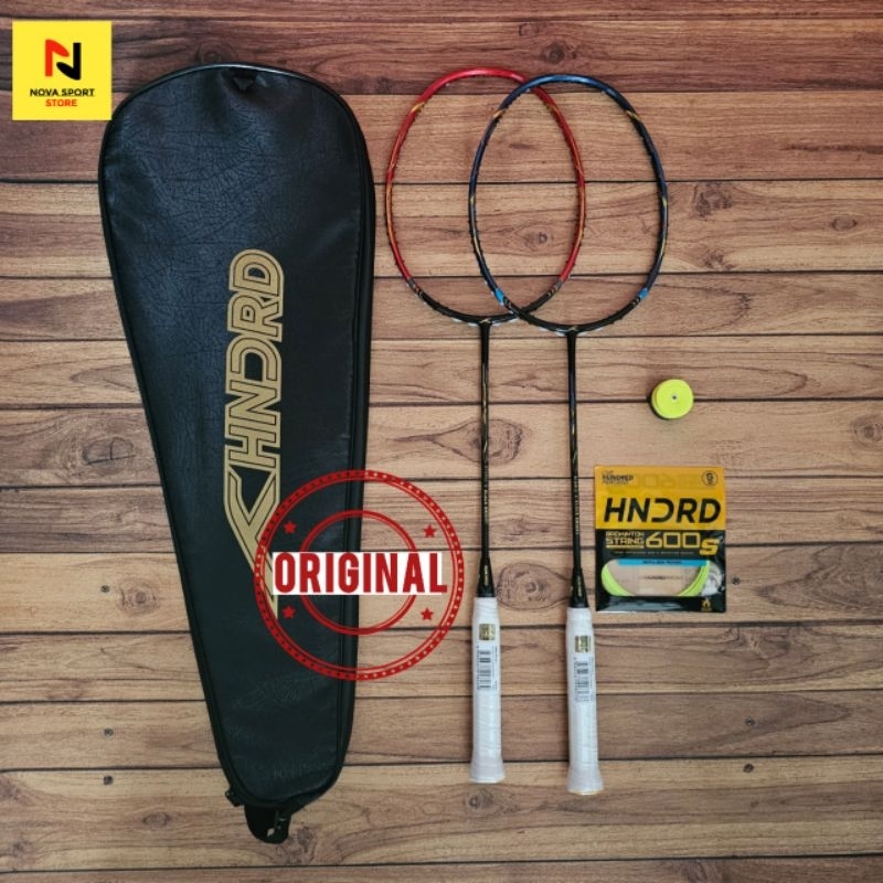 Jual Hundred Raket Badminton Atomic X Black Knight | Shopee Indonesia
