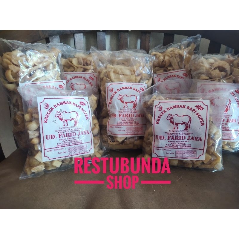 Jual RAMBAK SAPI / KRECEK SAPI RAMBAK SUPER 500gr UD.FARID JAYA ...