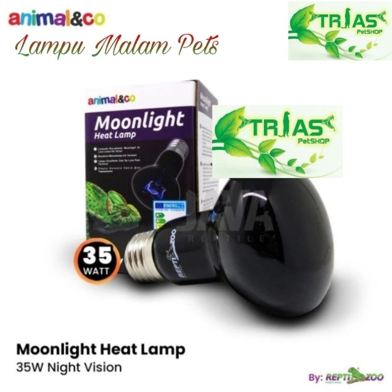 Jual NIGHT HEAT LAMP/LAMPU MALAM REPTIL/LAMPU HEWAN MALAM/LAMPU ...