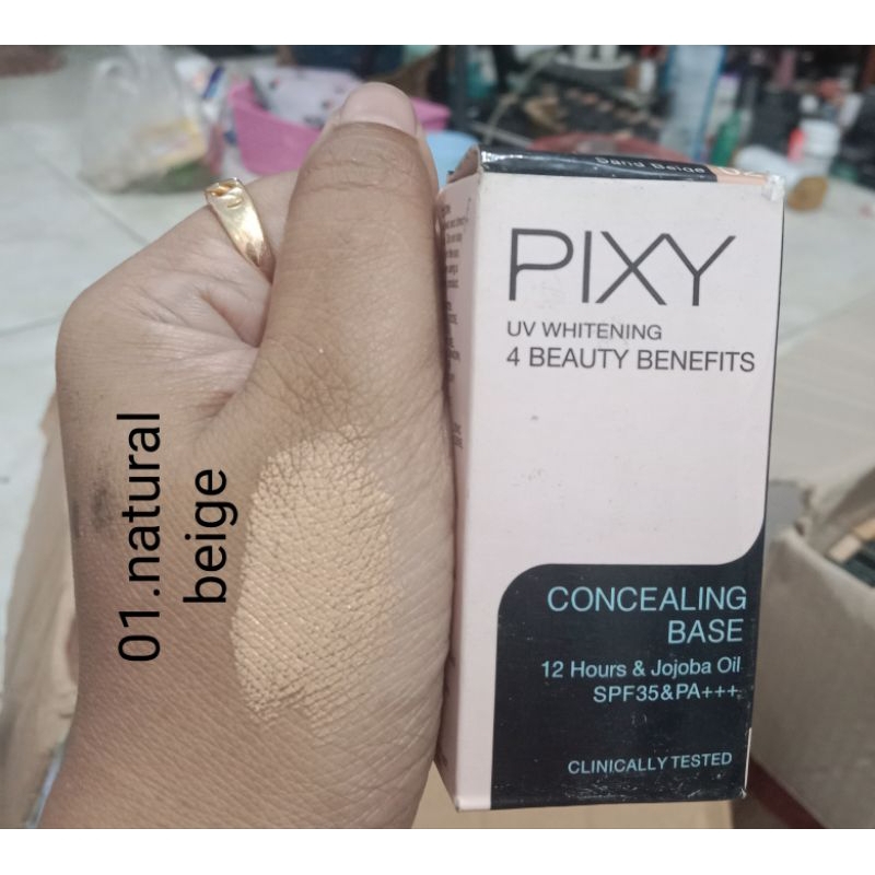 Jual pixy uv whitening concealing base | Shopee Indonesia