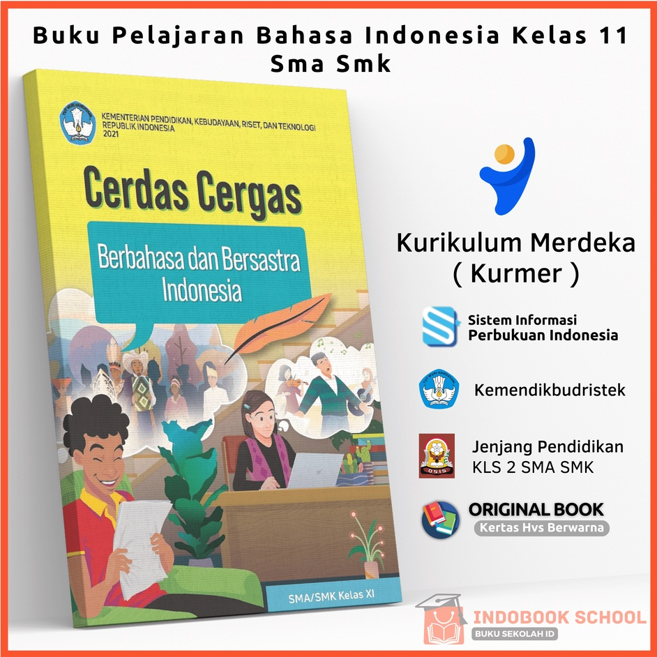 Jual Buku Siswa Paket Cerdas Cergas Berbahasa dan Bersastra Indonesia ...
