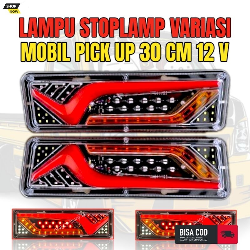 Jual Sepasang Lampu Stop Lamp Stoplamp Led Running Runing Rem Belakang ...