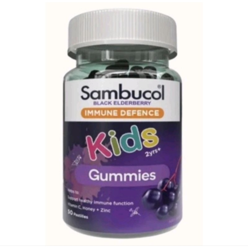 Jual Sambucol Immune Defense Kids Gummies (shiny gummies) | Shopee ...