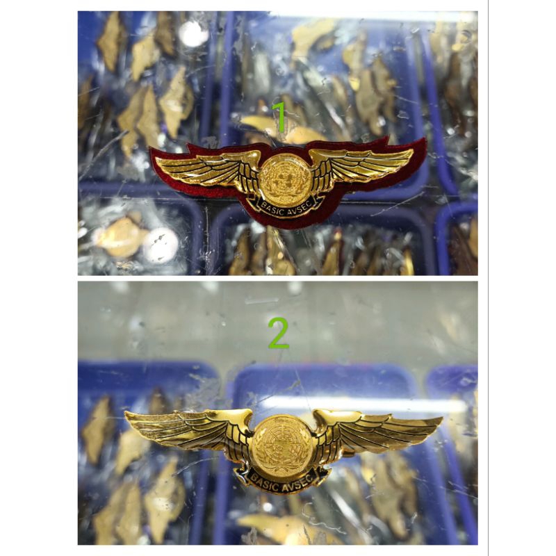 Jual PIN WINGS BASIC AVSEC BROS MAGNET | Shopee Indonesia