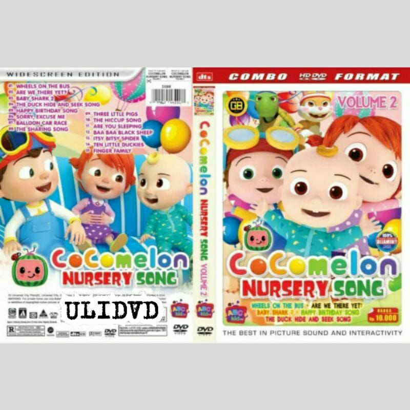 Jual DVD LAGU ANAK ANAK COCOMELON VOL 2 | Shopee Indonesia