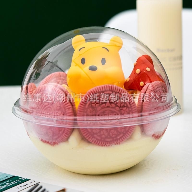 Jual Cup Mika Bola ISI 1pc / Cup Puding Bola Bulat / Tempat Puding Bola ...
