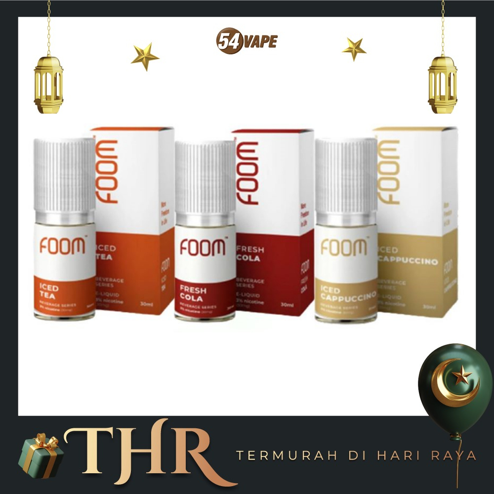 Jual Liquid FOOM Saltnic Beverage Series 30ml 30mg | Shopee Indonesia
