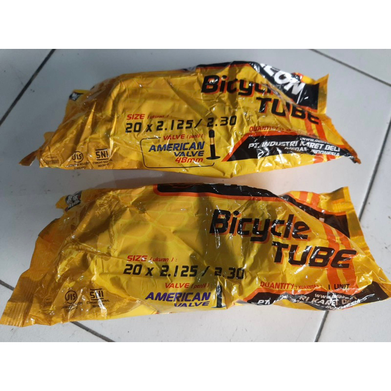 Jual BAN DALAM SEPEDA BMX 20 x 2.125 - 2.30 AV / COP PENTIL BESAR / SCHARDER SWALLOW | Shopee ...