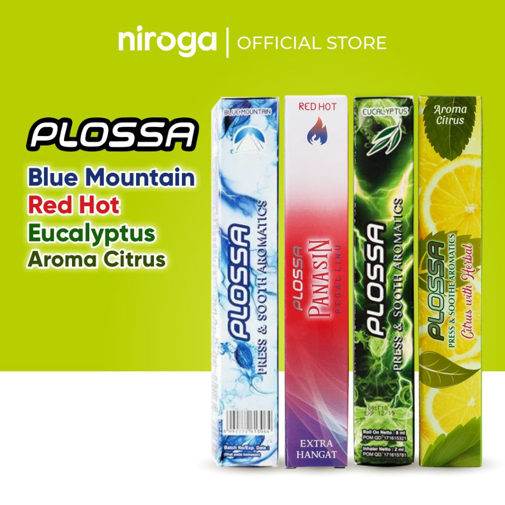Jual PLOSSA Minyak Angin Aromatherapy 10ml | Shopee Indonesia