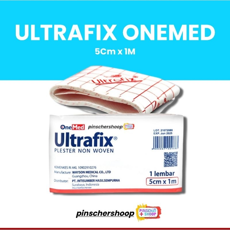 Jual Ultrafix Onemed 5cm x 1m Plester Non Woven 1 Roll | Shopee Indonesia