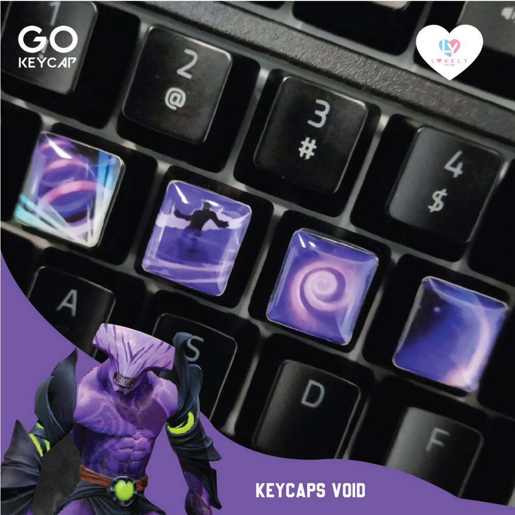 Jual Keycaps PBT Dota 2 Void Ability | GO KEYCAPS | Shopee Indonesia