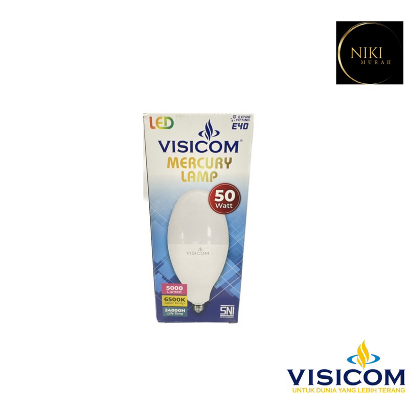 Jual Lampu LED Mercury 50W Visicom E27 dan E40 | Shopee Indonesia