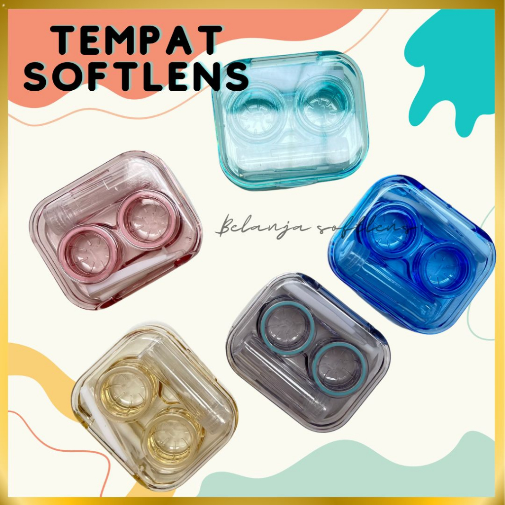 Jual TEMPAT SOFTLENS MINI KACA LENGKAP 1 SET / KAIDAH SOFTLENS PREMIUM ...