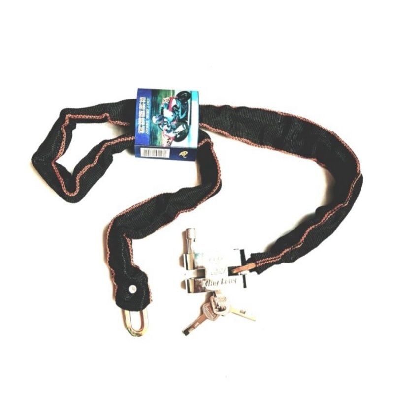 Jual Gembok Rantai 60 Cm Gembok Motor Sepeda Pagar Lapis Kain | Shopee ...