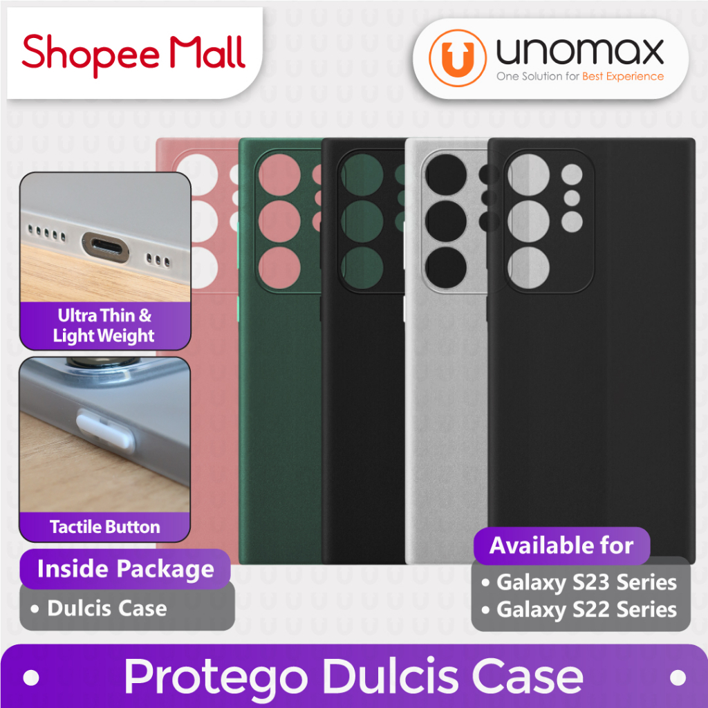 Jual Case Samsung Galaxy S23 / S22 Series Protego Dulcis Soft Matte TPU ...