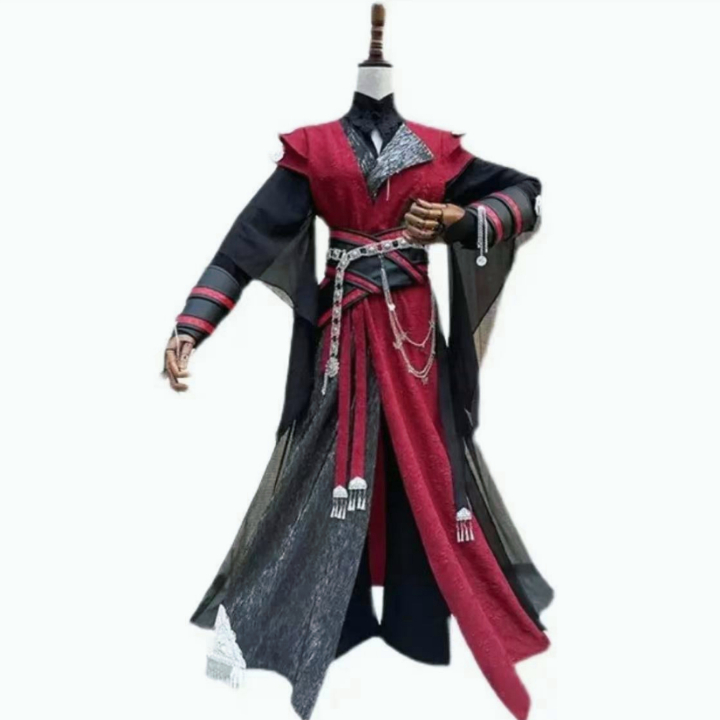 Jual Anime Heaven Official's Bless Huacheng Cos Suits Blakc and Red ...