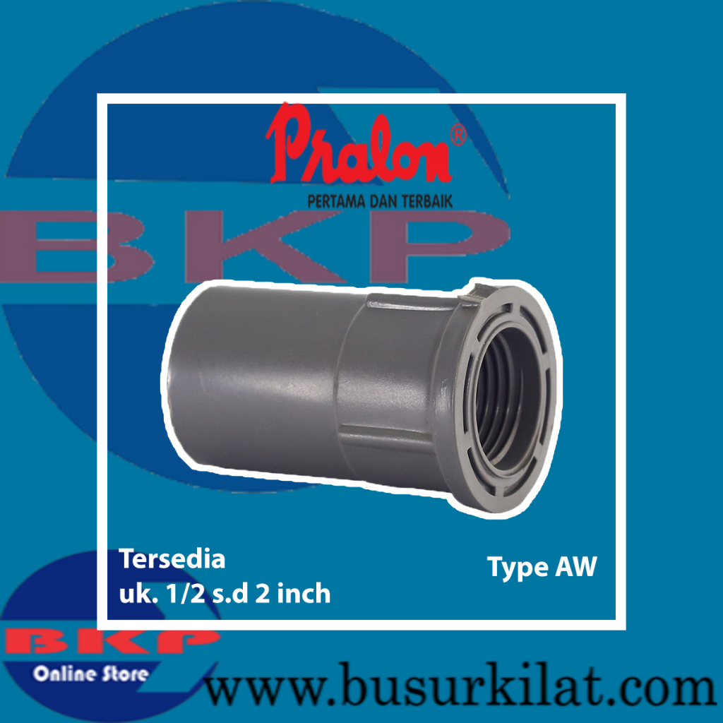 Jual Sdd 3/4 Inch Pvc Pralon Aw / Sdd ( Sock Drat Dalam ) / Sambungan ...