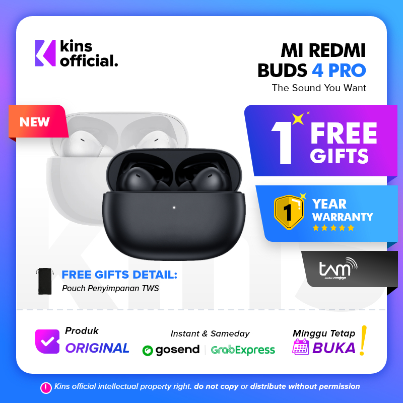 Jual Xiaomi Redmi Buds 4 Pro / Redmi Buds 4 Pro | Shopee Indonesia
