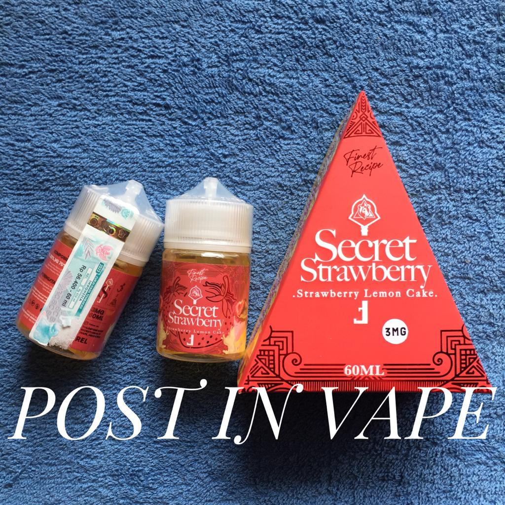 Jual Secret Strawberry Lemon Cake 60ml -Liquid Vape by Trilogy x Jvape ...