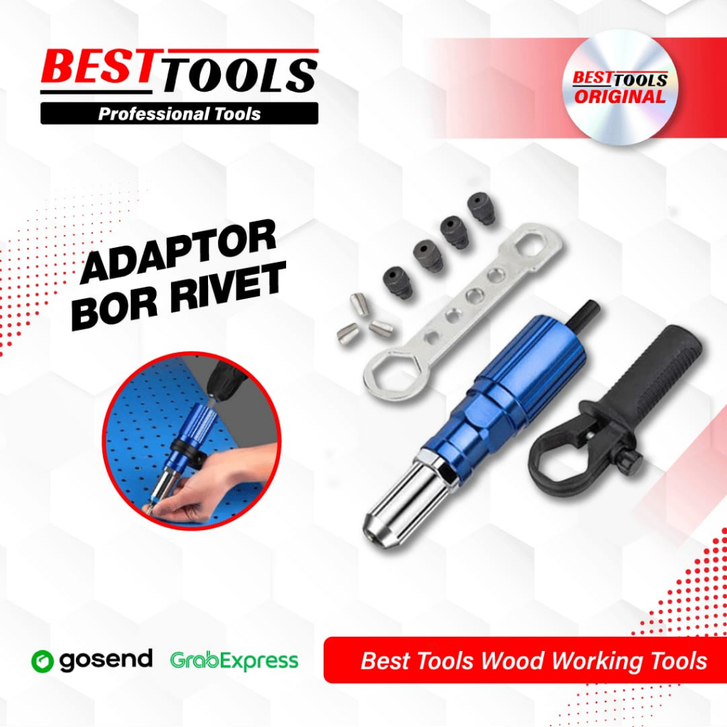 Jual Adaptor Tang Rivet / Rivet Adapter / Paku Rivet Baja Ringan ...