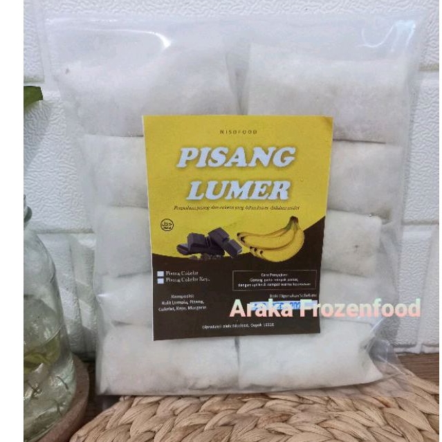 Jual Pisang coklat /piscok lumer 10pcs | Shopee Indonesia