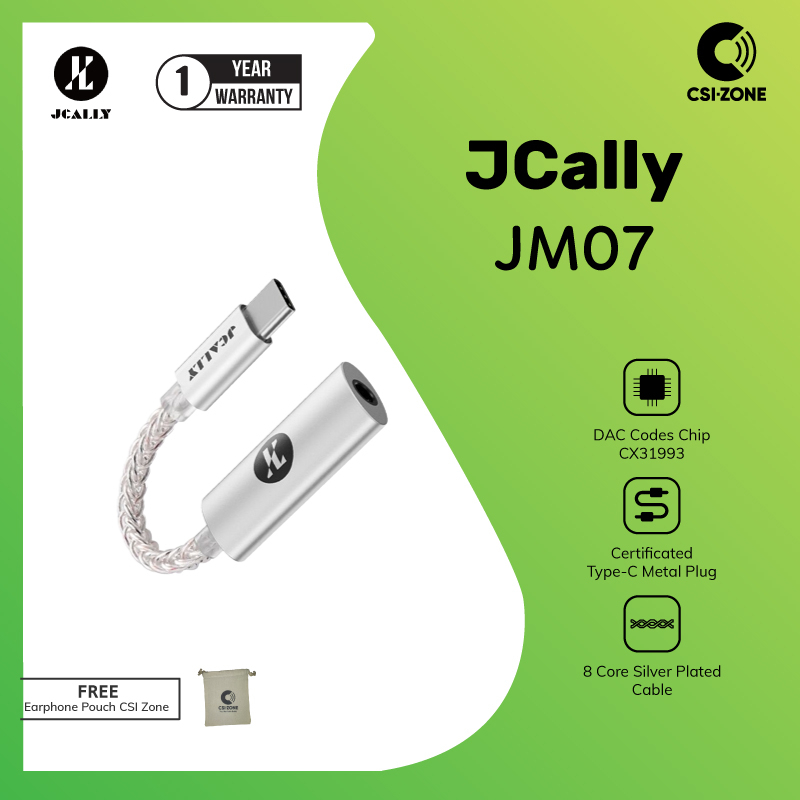 Jual JCALLY JM7 / JM07 Hi-Fi Portable DAC / AMP | Shopee Indonesia