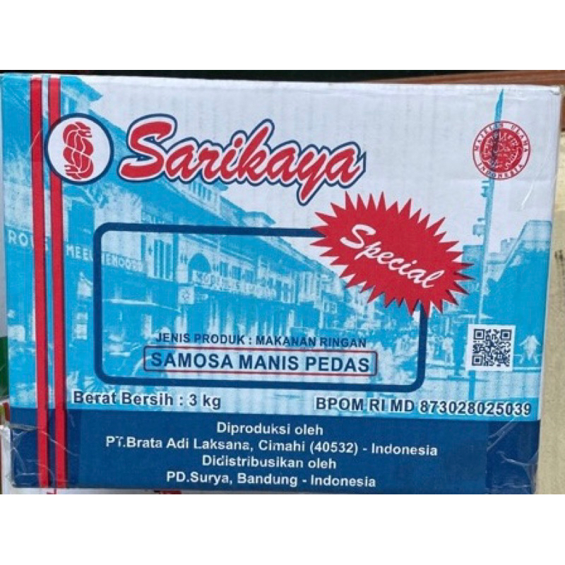 Jual samosa sarikaya 3 kg | Shopee Indonesia