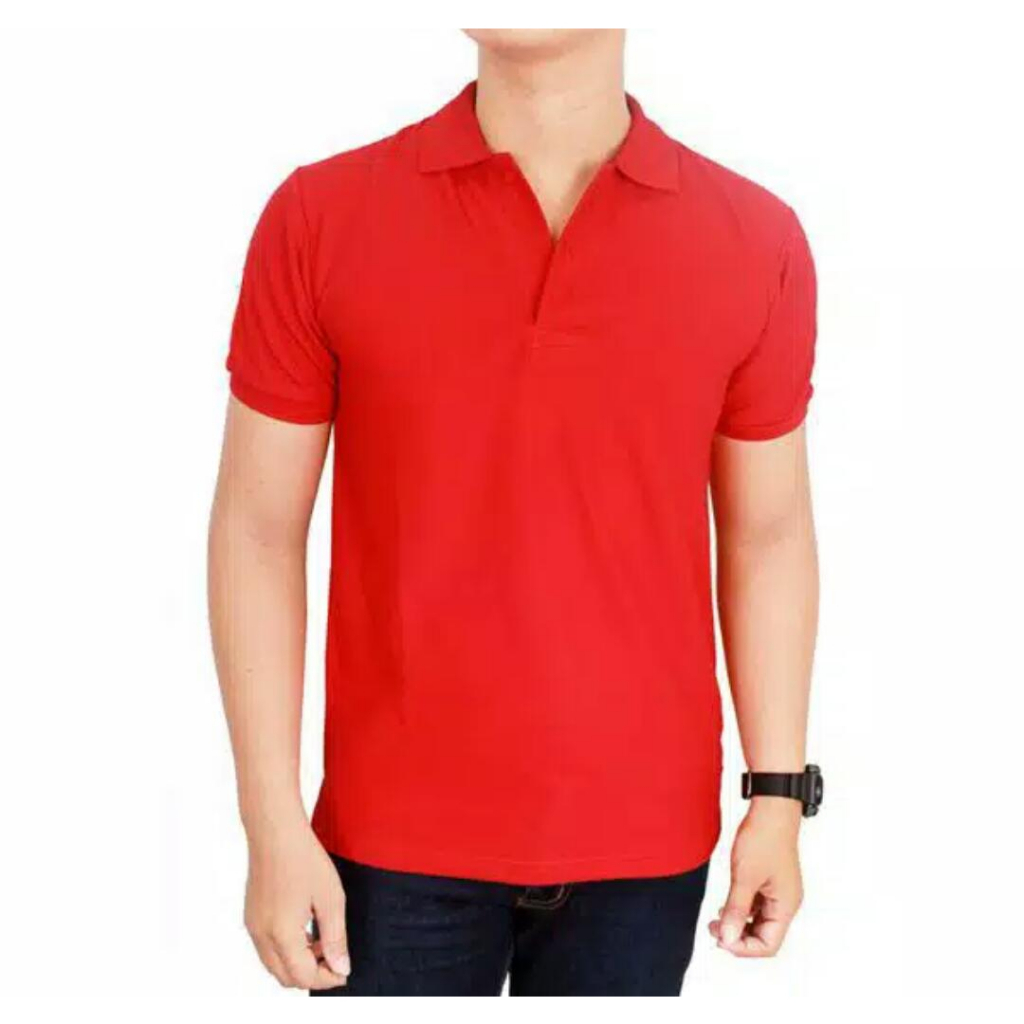 Jual Kaos Polo Shirt / Kaos Kerah Polos / Wangki / Kaos Seragam ...