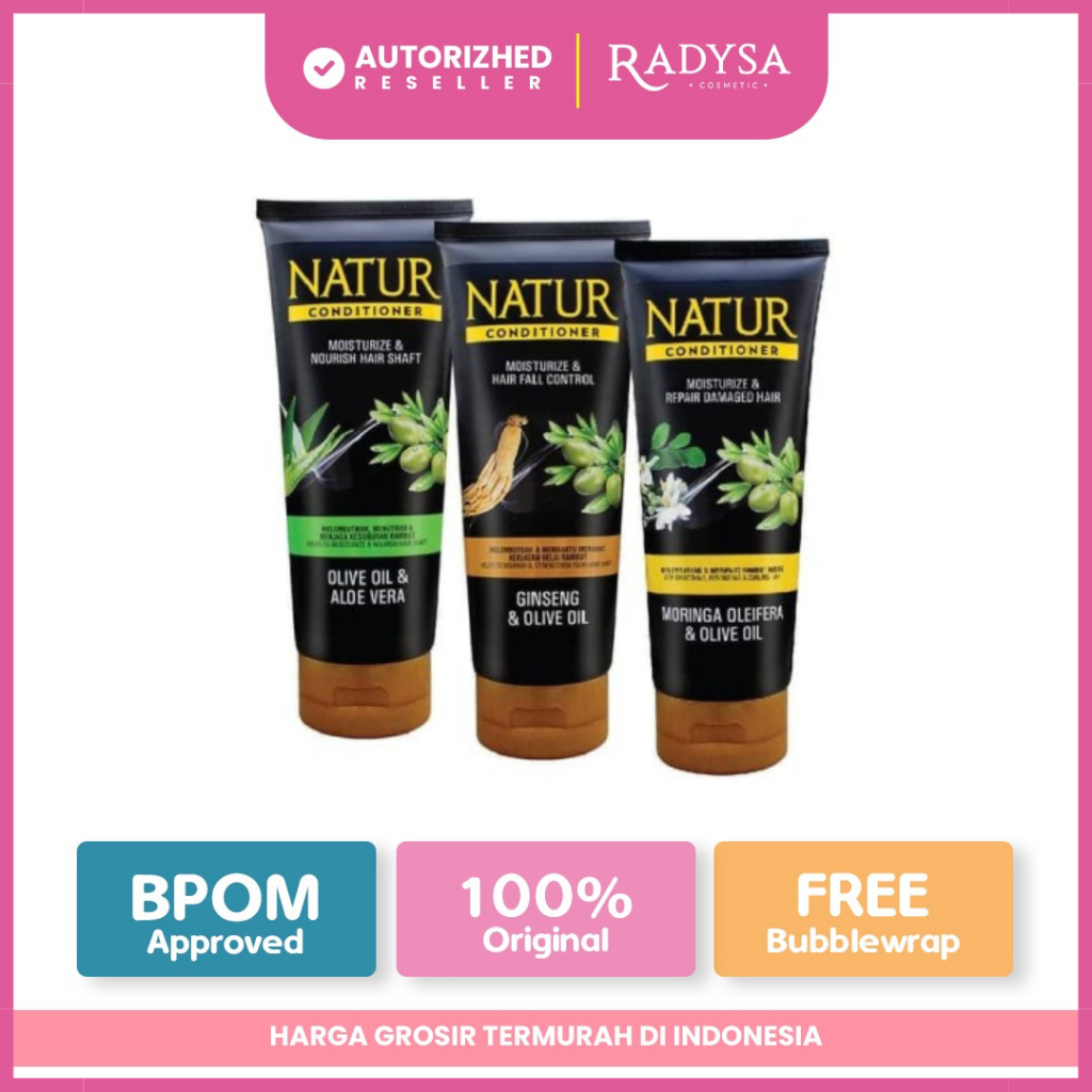 Jual RADYSA - NATUR Hair Conditioner 165ml | Shopee Indonesia