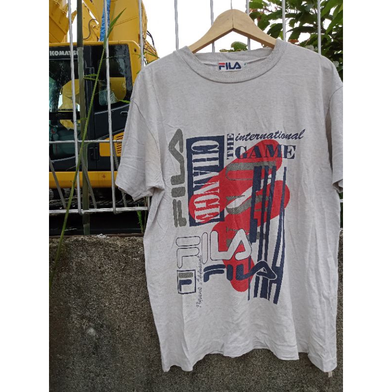 Jual T-shirt Fila Vintage Biglogo | Shopee Indonesia