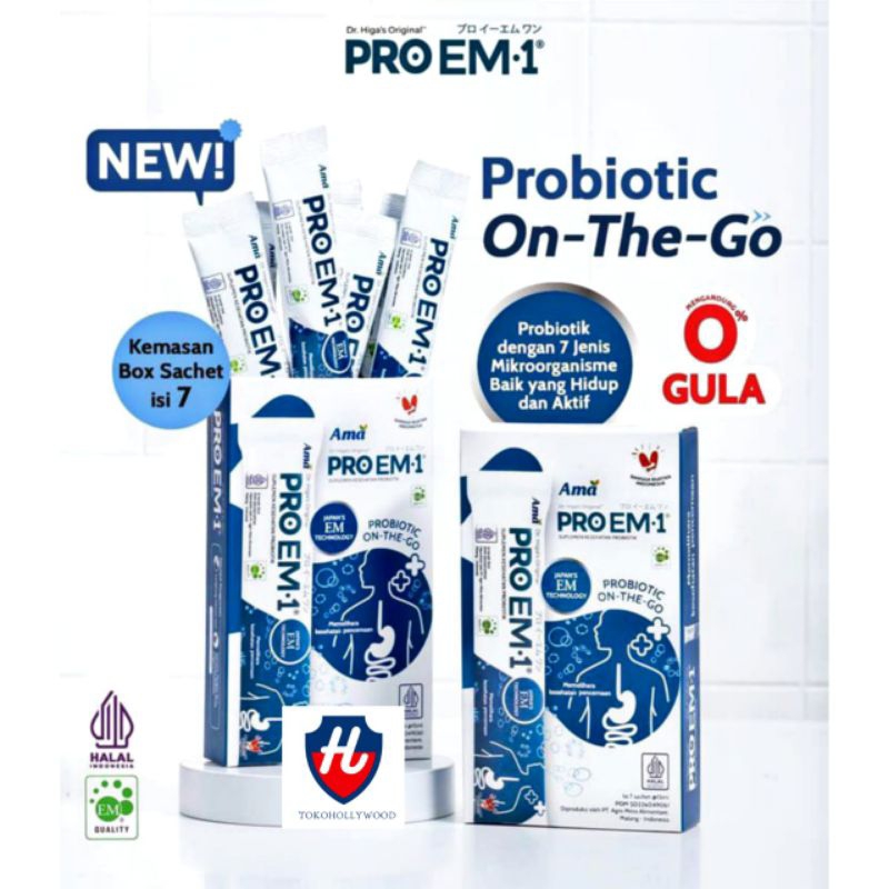 Jual PRO EM 1/ PROBIOTIK Sachet 7 @15ml | Shopee Indonesia