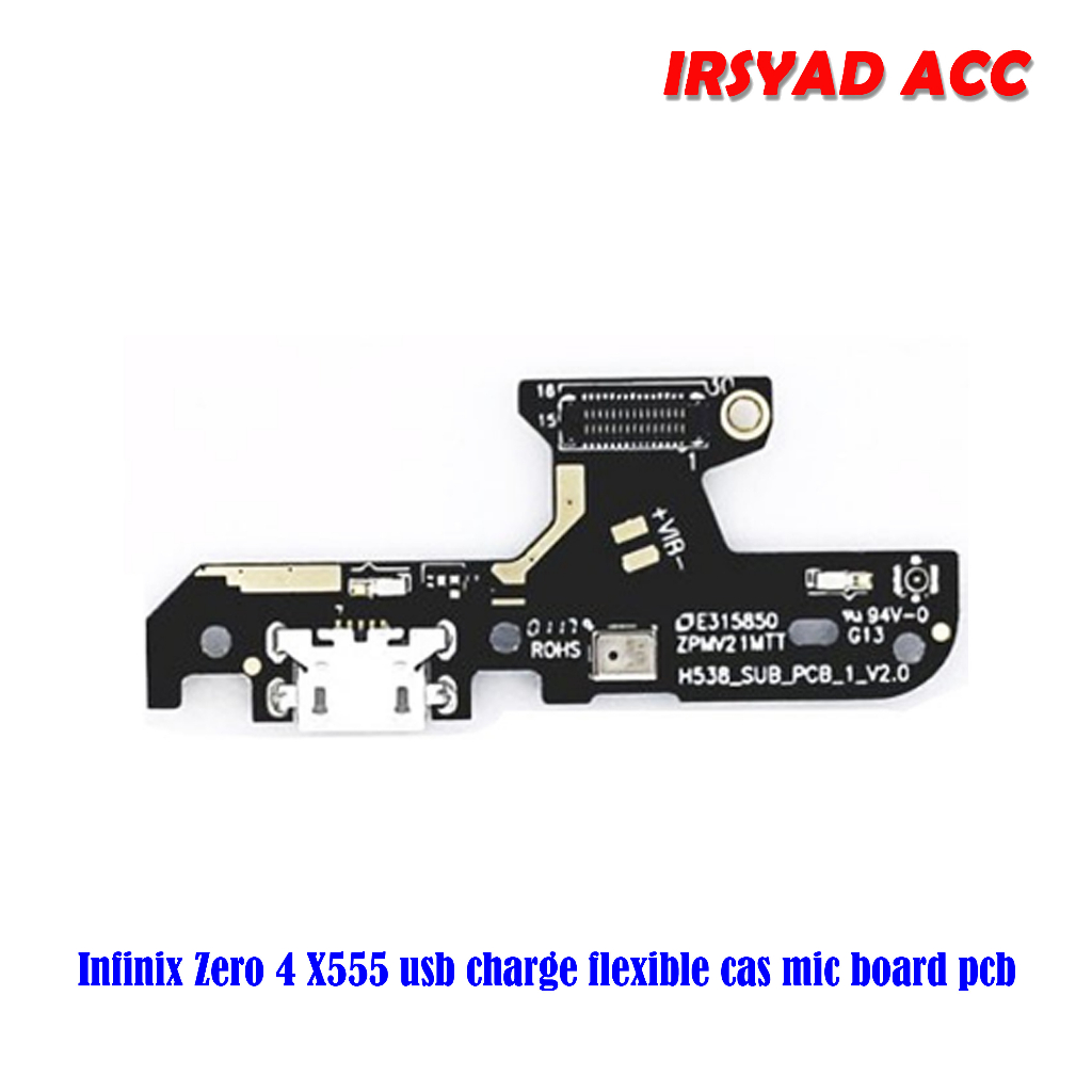 Jual Infinix Zero 4 X555 usb charge flexible cas mic plugin board pcb ...