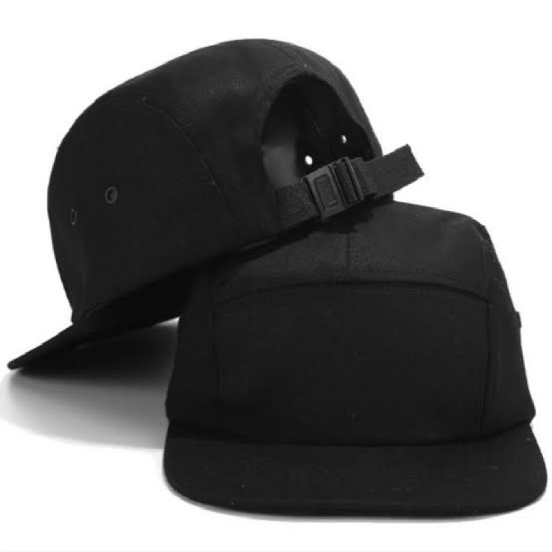 Jual topi 5 panel / topi polos / bisa juga custom desain suka suka ...