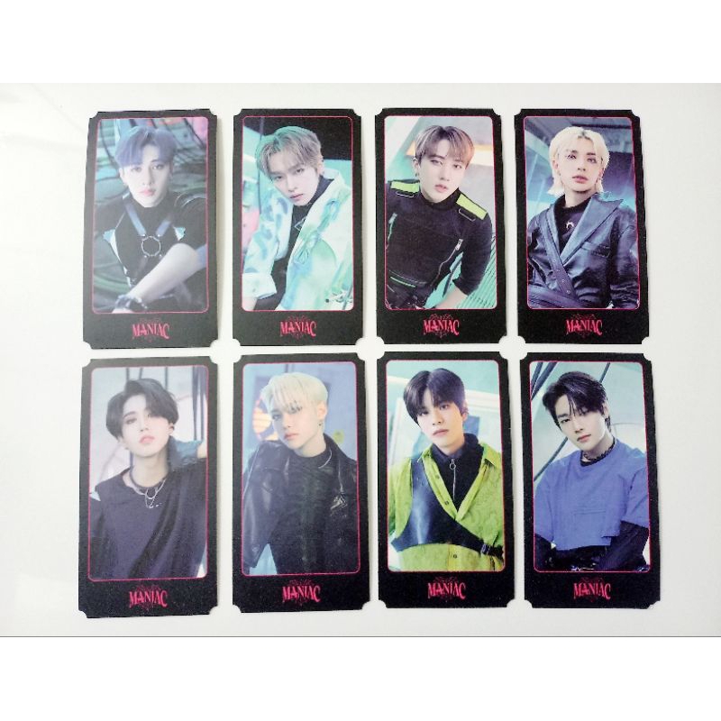 Jual Stray Kids SKZ Maniac Unveil Photo Ticket Sharing Member | Shopee ...