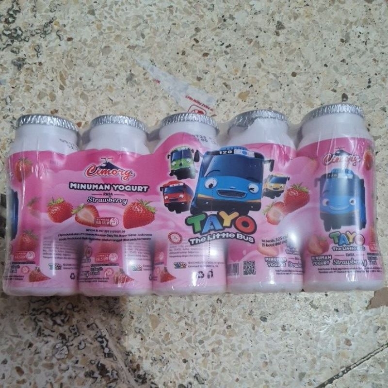 Jual 1 PACK CIMORY YOGURT DRINK MINI 65ML ISI 5 RASA STRAWBERRY | Shopee Indonesia