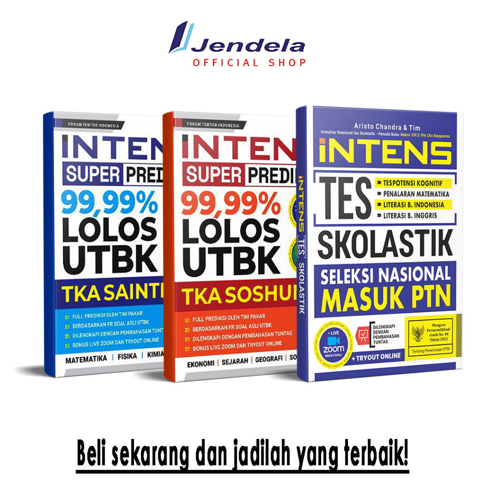 Jual Buku Tes SNBT TPS 2023 Intens Tes Skolastik & Kognitif Kunci ...
