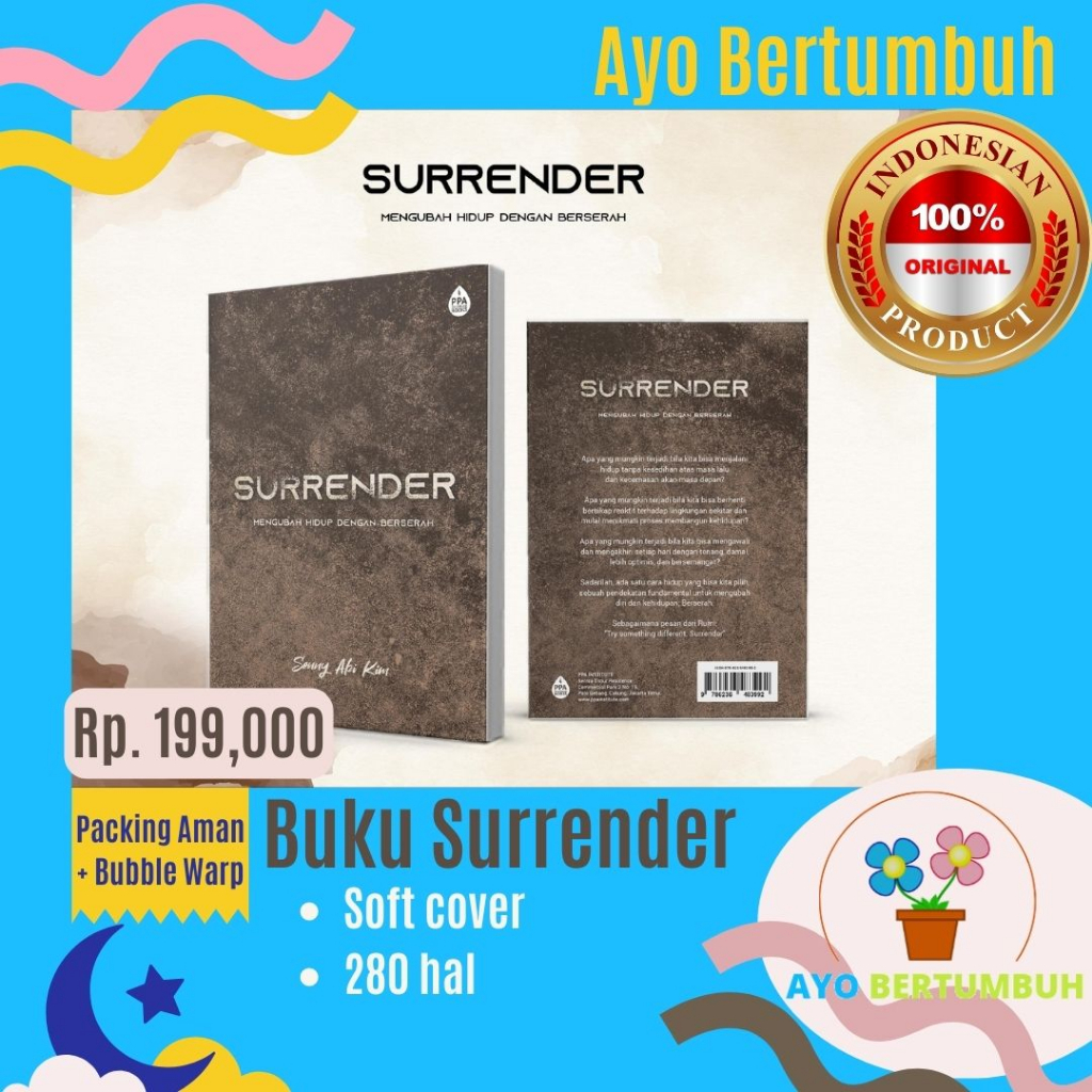 Jual OPEN Order Buku Baru Sonny Abi Kim Surrender PPA Institute | Shopee Indonesia
