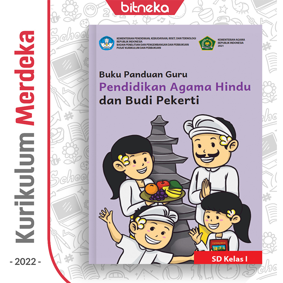 Jual Buku Panduan Guru Pendidikan Agama Hindu SD Kelas 1 Kurikulum Merdeka - DIKBUD | Shopee ...