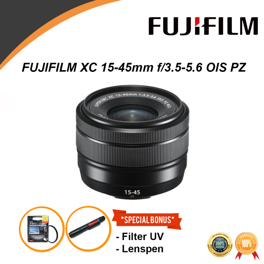 Jual Lensa FUJIFILM XC 15-45mm f3.5-5.6 OIS PZ Lens Fuji Film Kit ...