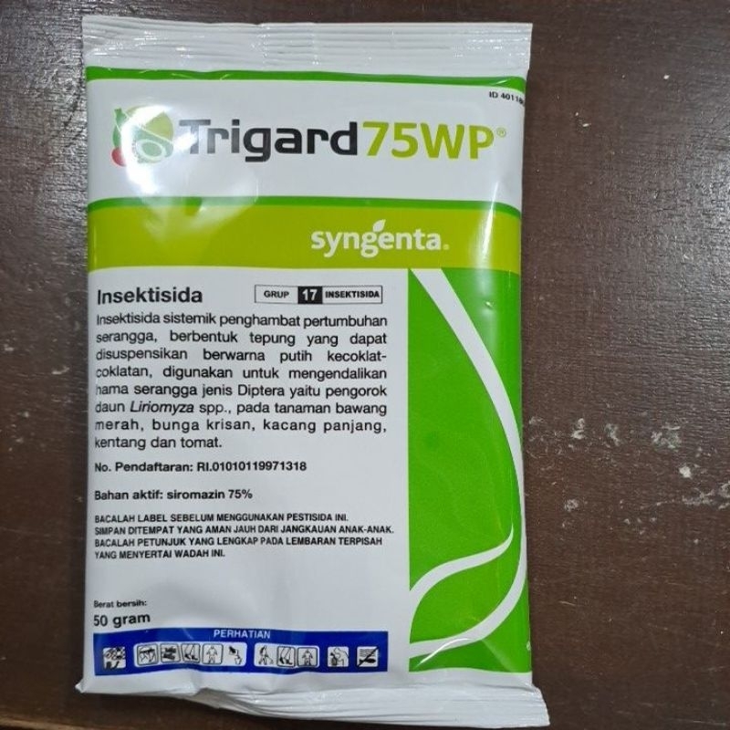 Jual TRIGARD 50GRAM insektisida siromazin 75WP | Shopee Indonesia