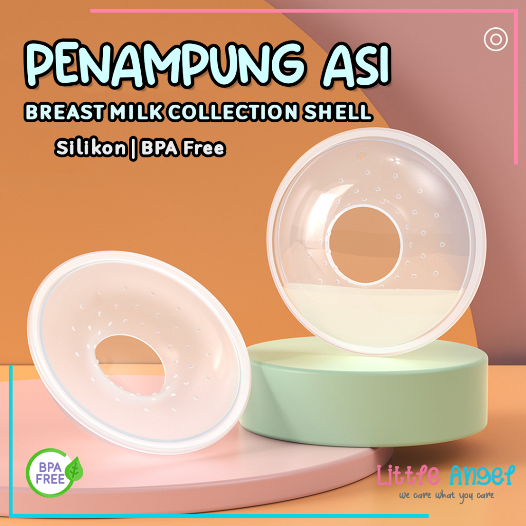 Jual Wadah Penampung Tetesan ASI Silikon Breast Milk Collection Shell ...