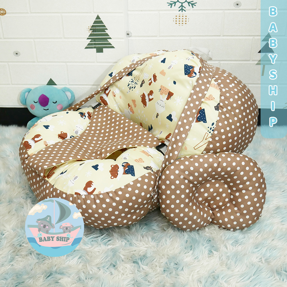 Jual Sofa Bayi Jumbo Multifungsi Dengan Tali Pengait Untuk Bayi Belajar ...
