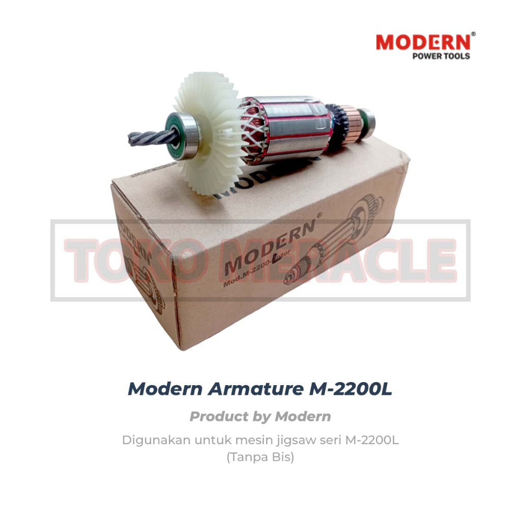 Jual Armature Jigsaw M2200L - Angker Rotor Mesin Jigsaw Modern 2200L ...