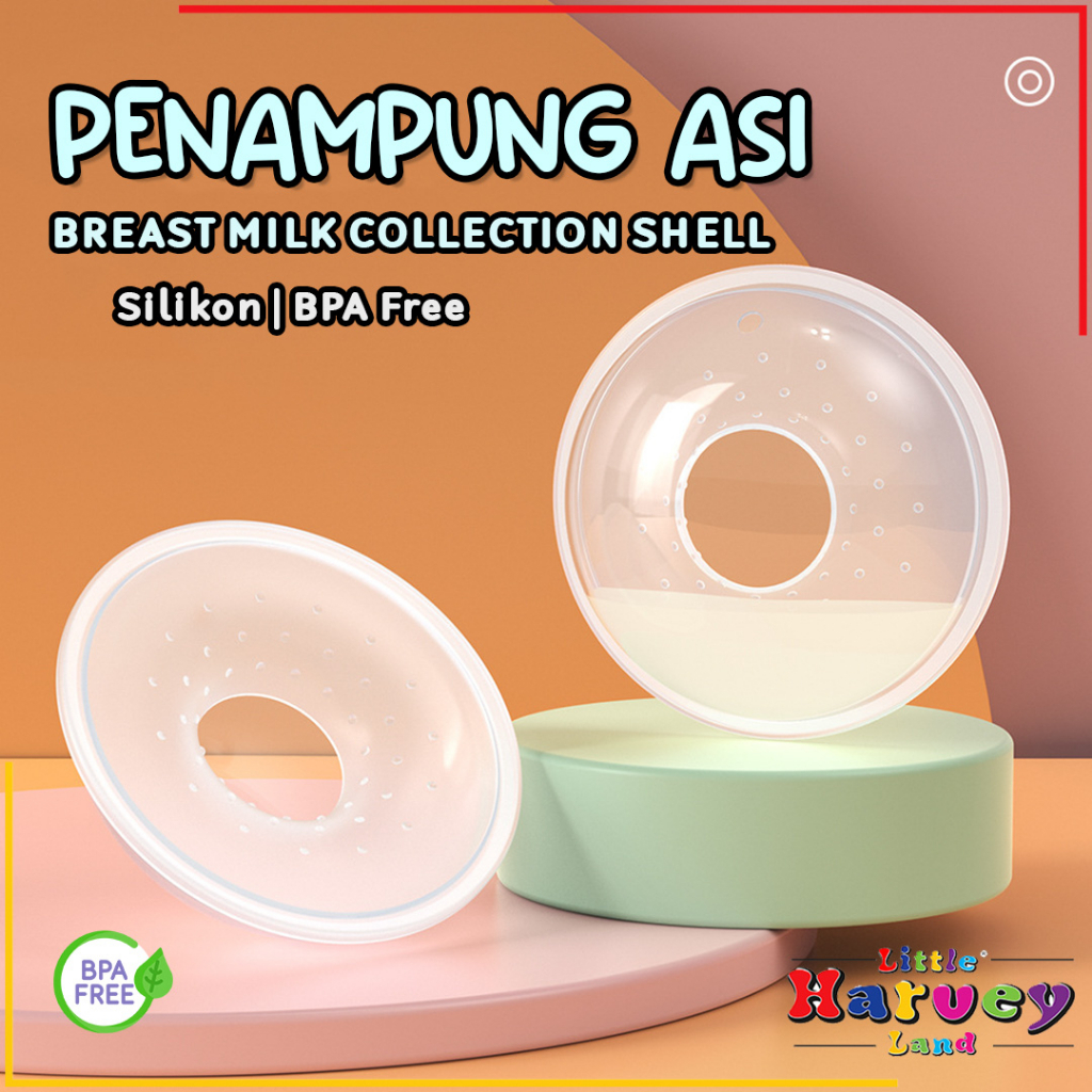 Jual Wadah Penampung Tetesan ASI Silikon Breast Milk Collection Shell ...