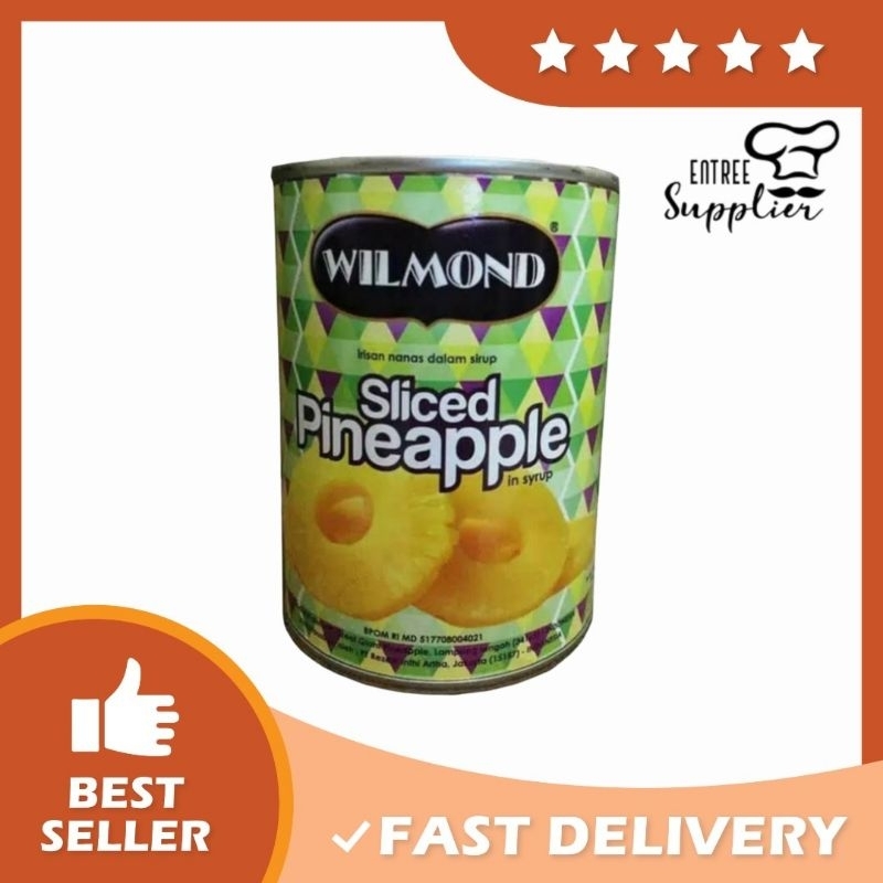 Jual Wilmond Sliced Pineapple 567gr / Irisan Nanas Kaleng / Buah Kaleng ...