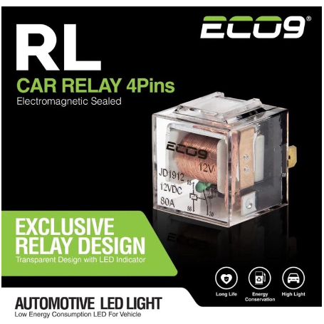 Jual RELAY KLAKSON9NINE MOTOR MOBIL KAKI 4,, RELAY + KABEL SOKET KAKI 5 ...