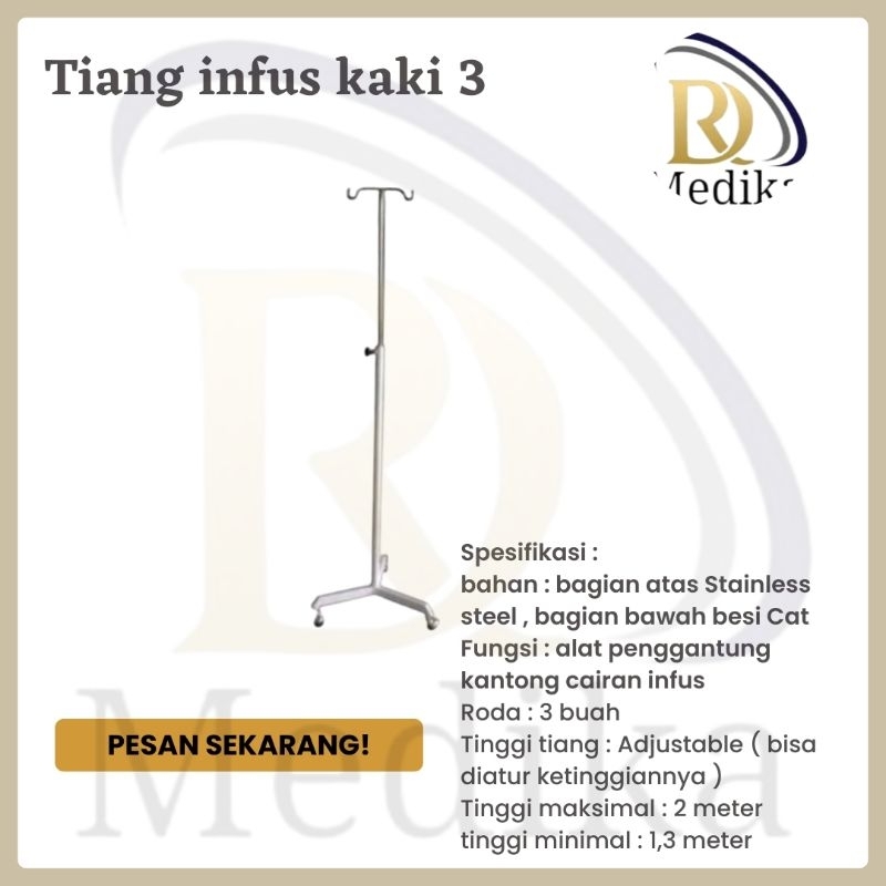 Jual Tiang infus kaki 3 | Shopee Indonesia