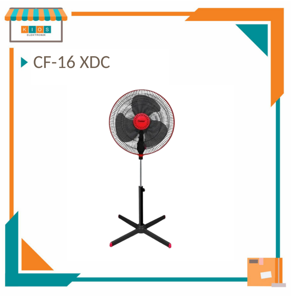 Jual KIPAS ANGIN COSMOS CF-16 XDC | STAND FAN | 3 LEVEL SPEED | ANGIN MERATA | 100% ORIGINAL ...