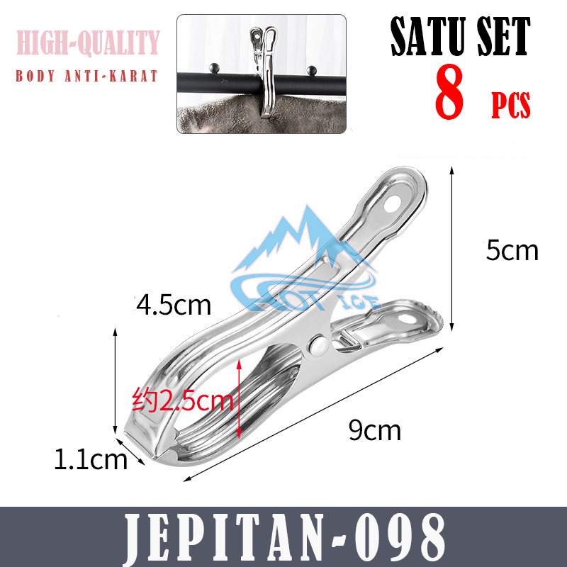 Jual Jepitan Jemuran Stainless Anti Karat jepitan jemuran jepitan besi ...