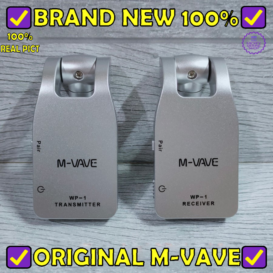 Jual Jack Gitar Wireless 2.4GHz M-Vave AIRBRIDGE WP-1 Guitar Sound ...